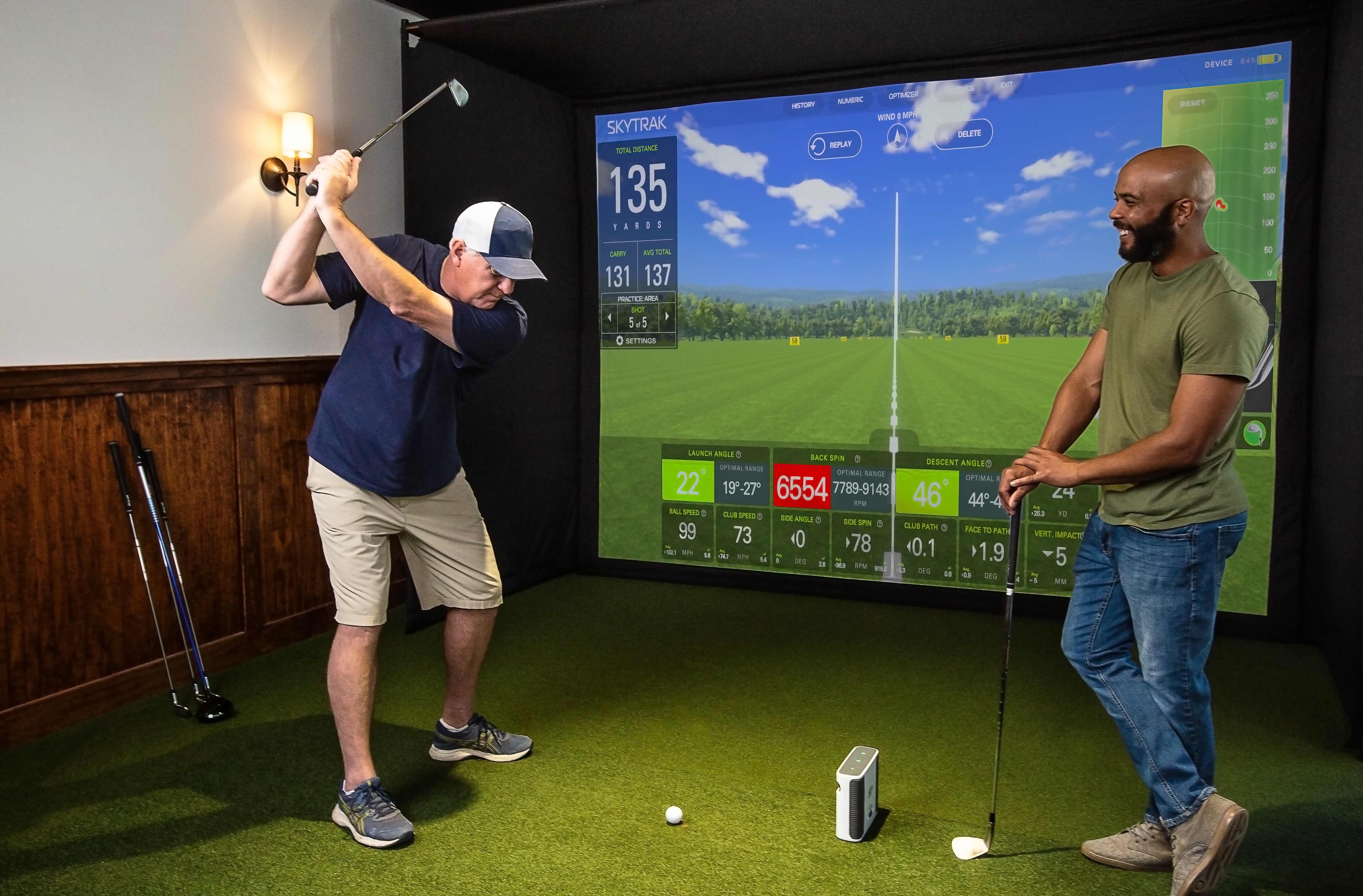 SkyTrak+ Course Play Golf Simulator Package | 24/7 Golf