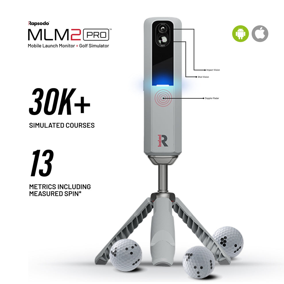 Rapsodo MLM2 Pro Outdoor Golf Training Bundle with - 24/7 Golf Return